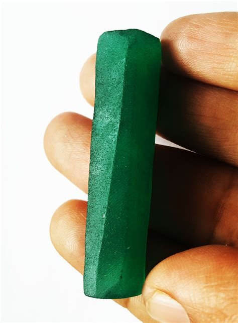 Natural Emerald Rough 2496 Ct Loose Gemstone Certified Green Emerald