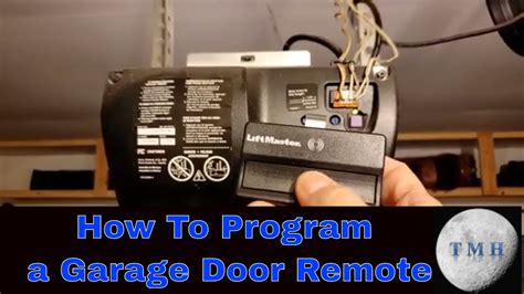 Programming A Garage Door Remote Control