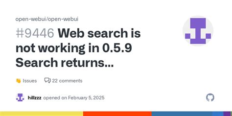 Web Search Is Not Working In 059 Search Returns Syntaxerror Unexpected Token