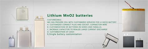 Cp1003742 Li Mno2 Non Rechargeable Lithium Battery 3v Soft Pack Primary