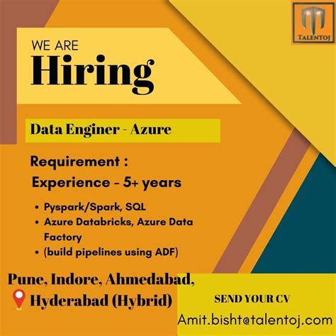 vishal singh negi on linkedin hiring azuredataengineer