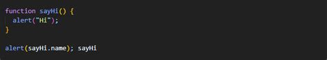 Javascript 객체로서의 함수와 기명 함수 표현식
