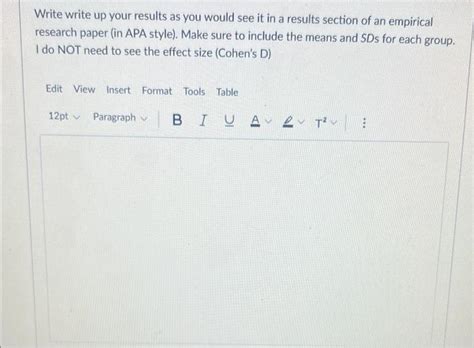 Compute The Test Statistic The Formula Is Below For