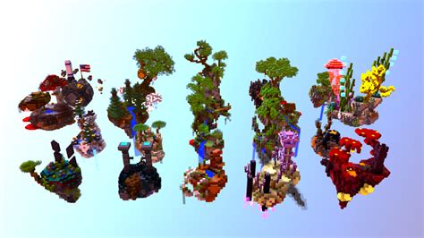 20 Skyblock Starter Islands Pack Mcmodels