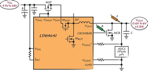 Powering Low Voltage Devices From An Intermediate Bus Voltage