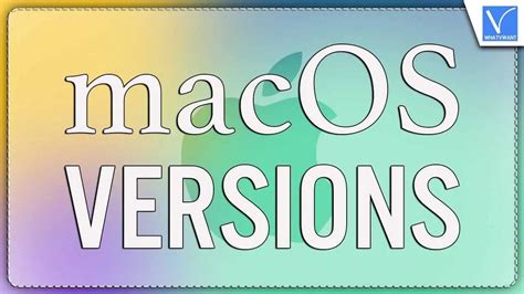 List Of MacOS Versions How To Download Old Mac OS Version 2024