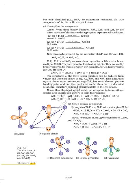 The P Block Elements NCERT Book Of Class Chemistry Part I