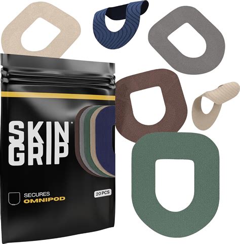 Skin Grip Adhesive Patches For Omnipod Insulin Pump
