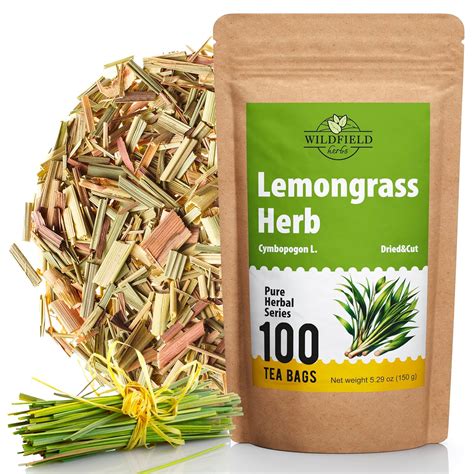 100 Dried Lemongrass Herb Lemon Grass Leaf Herbal Tea