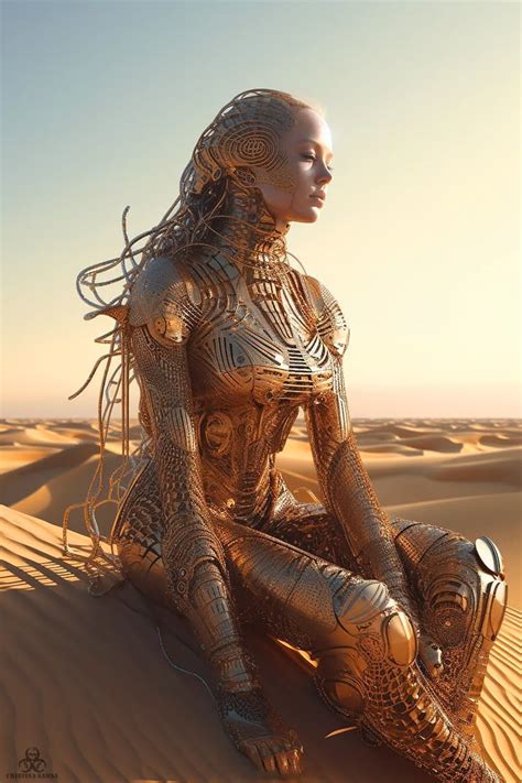 Quantic Awakening Cristina Samsa Cyborgs Art Alien Concept Art