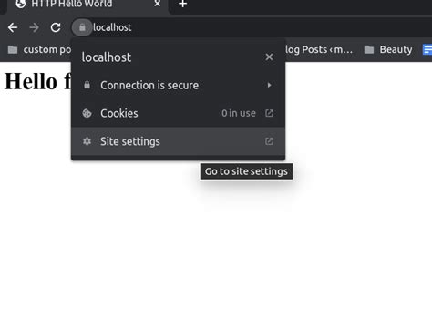 Generate Certificate For A Local Domain Or Localhost