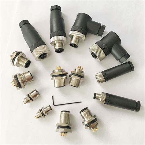M12航插 M8连接器m12连接器连接器厂家传感器连接器上海域森自动化科技有限公司