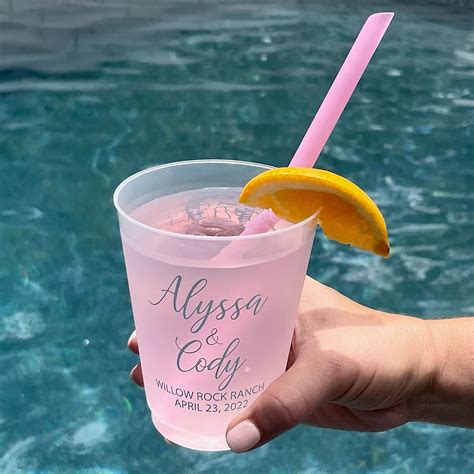 Personalized Script Names Shatterproof Cups Gb Design House