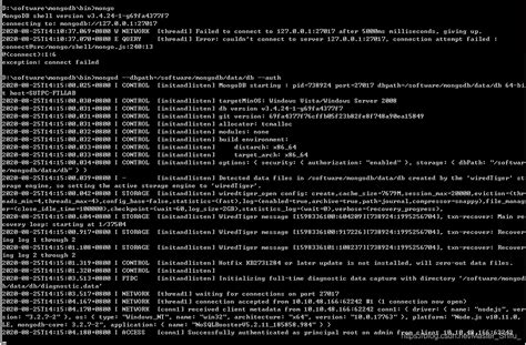 Mongodb——windows生产环境安装遇到的问题解决方案error Parsing Ini Config File
