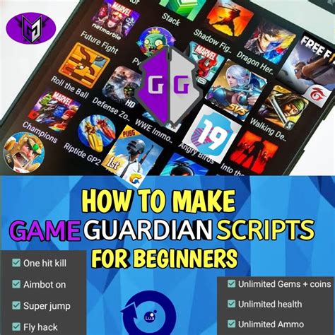 how to make game guardian scripts