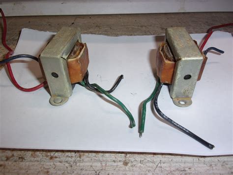 Vintage Tube Amp Output Transformer Pair 50c5 Se 4814946250