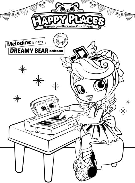 Shopkins Shoppies Coloring Pages