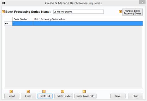 Barcode Elaborazione In Batch Con Vista Progettazione HowToBarcode