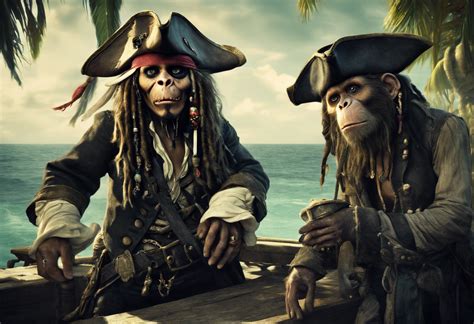 Jack The Monkey Character Pirates Of The Caribbean Fandorable