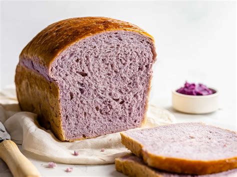 Ube Loaf Of Bread Karinokada