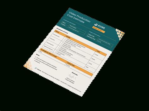 free custom web development cost estimate template excel sample idtcenter