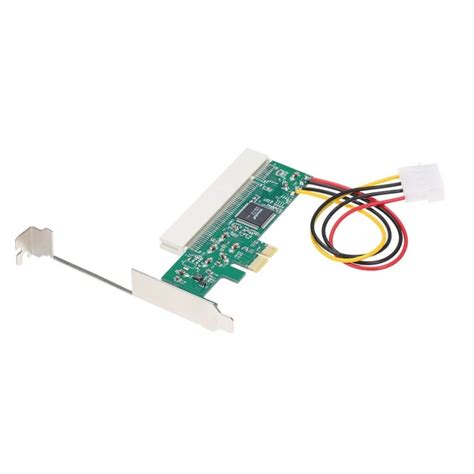 PCI E To PCI Adapter Card Converter With 4Pin Power Supply