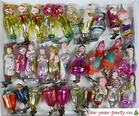 Совесткие Елочные игрушки СССР: (50 фото), у вас были такие же!