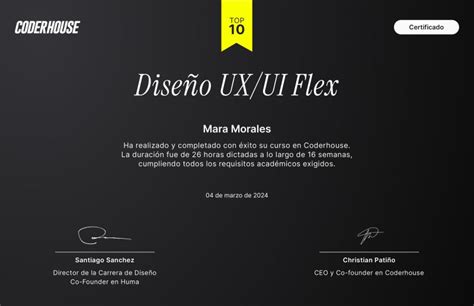 Coderhouse Ux Ui Design Productdesign Designthinking Mara Morales