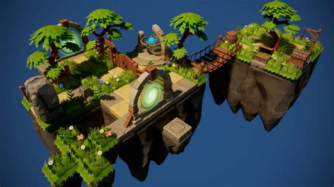 Isometric World 3d Vol1 Asset Cloud