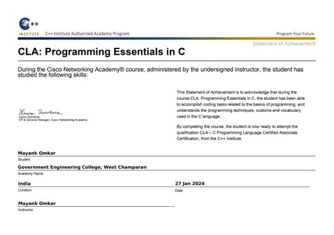 Mayank Omkar On Linkedin Programming Essentials In C