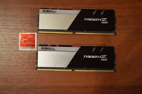 Оперативная память Ddr4 G Skill Trident Z Neo 32gb 2x16gb Kit 3600mhz Cl16 1 35v F4 3600c16d