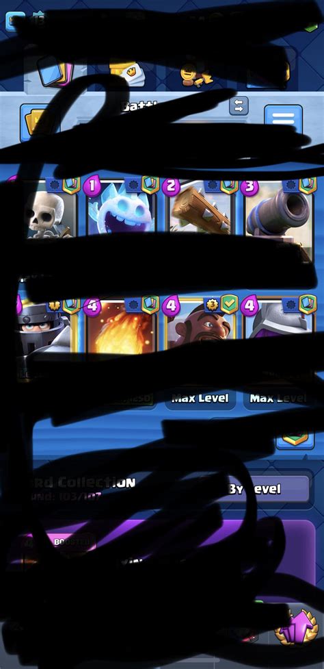 Self Made Deck Had To Blur For Privacy Reasons Rclashroyalecirclejerk