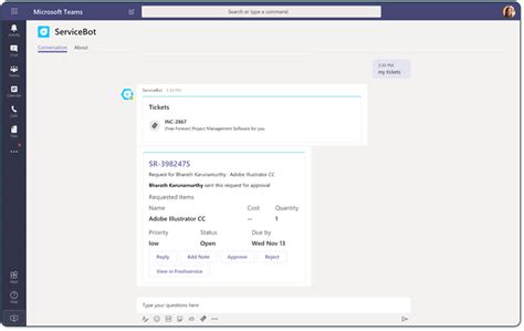Microsoft Team Integration Freshservice It Helpdesk Software Freshworks
