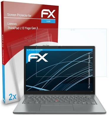 Atfolix 2x Schutzfolie Für Lenovo Thinkpad L13 Yoga Gen 3 Klar Ebay