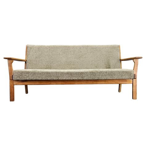 Danish Modern Ge 671 Three Seater Sofa By Hans J Wegner For Getama