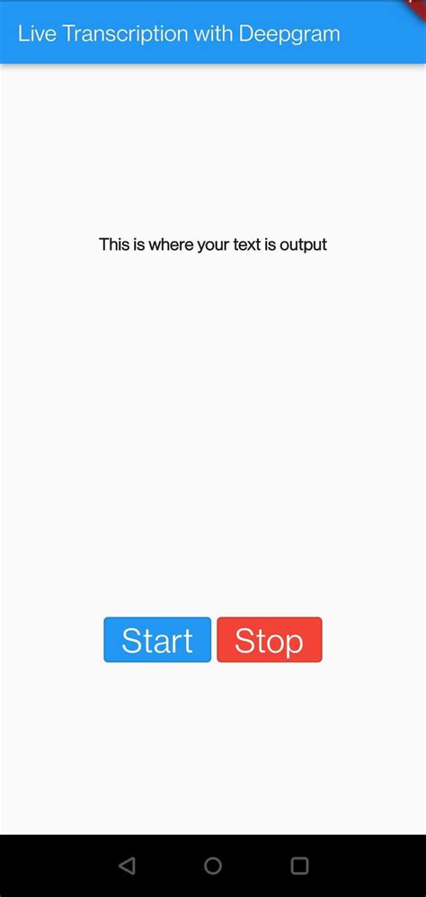 Converting Speech To Text In Flutter Applications Deepgram Blog ⚡️ Deepgram