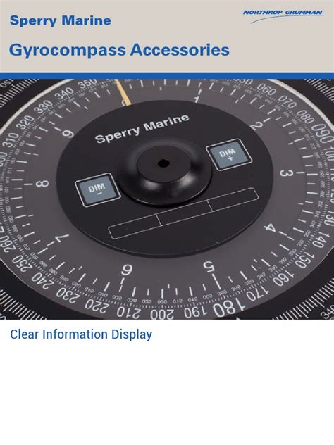 Gyrocompass Accessories Pdf Pdf Compass Equipment