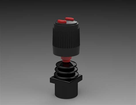 3d Hall Effect Joystick 3d Cad Obj Model Turbosquid 1824537