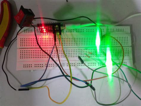 Inline Leds With A Toggle Switch Page LEDs And Multiplexing