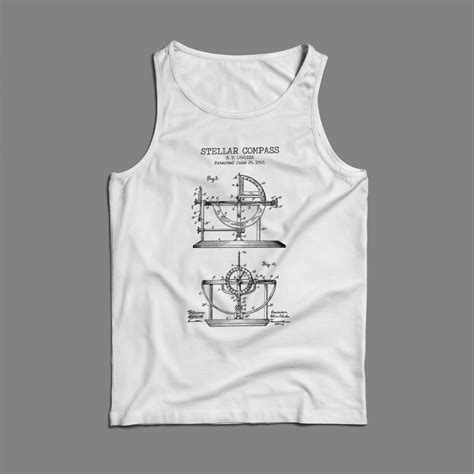 Stellar Compass Patent Png Instant Download Image