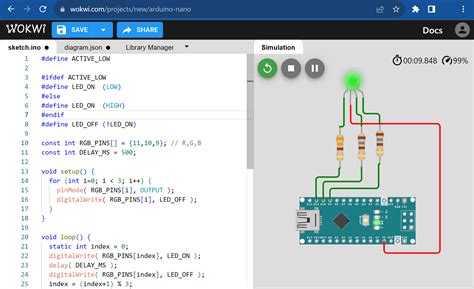 การใช้งานโมดูล Rgb Led Iot Engineering Education