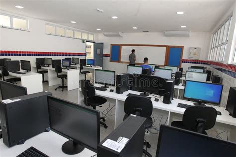 Public School Computer Lab Editorial Photo Image Of Entrance 286818491