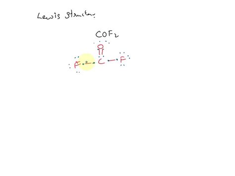 Solved Draw The Lewis Structure Of The Following Molecule Include Lone Pairs Cofâ‚‚ O A