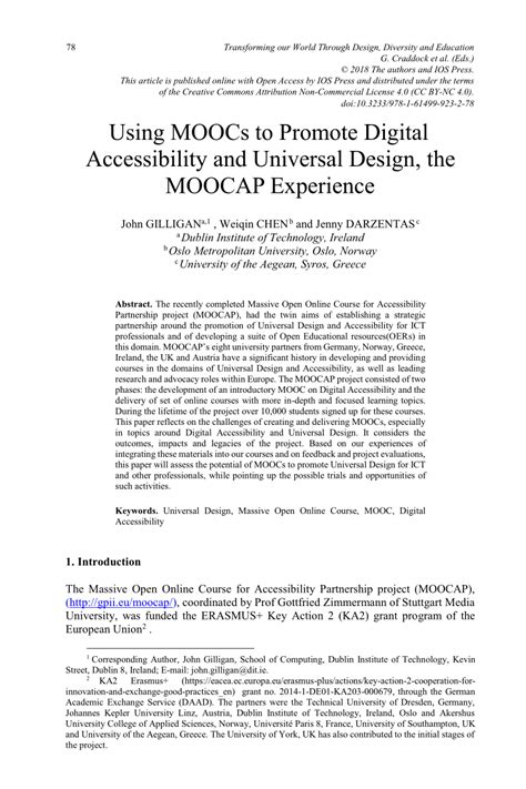 pdf using moocs to promote digital accessibility and universal design