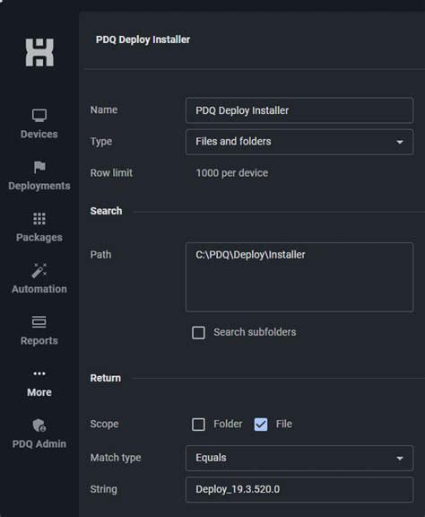 Files And Folders Scanner Pdq Connect Help Center