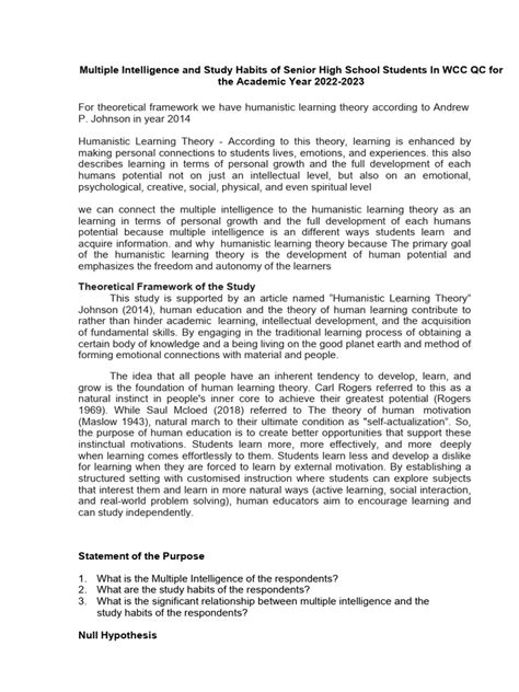 Practical Research Defense Pdf Humanistic Psychology Cognitive Science