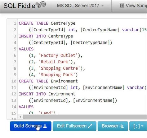 Installing And Configuring Sql Fiddle