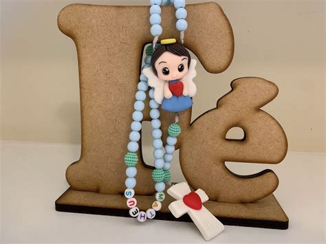 Terço Santo Anjo Menino Elo7 Produtos Especiais
