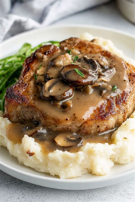 Best 13 Pork Chops In Garlic Mushroom Sauce Artofit