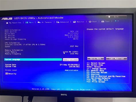 Im Stuck In Uefi Bios Utility Advanced Mode Need Help For It Thank
